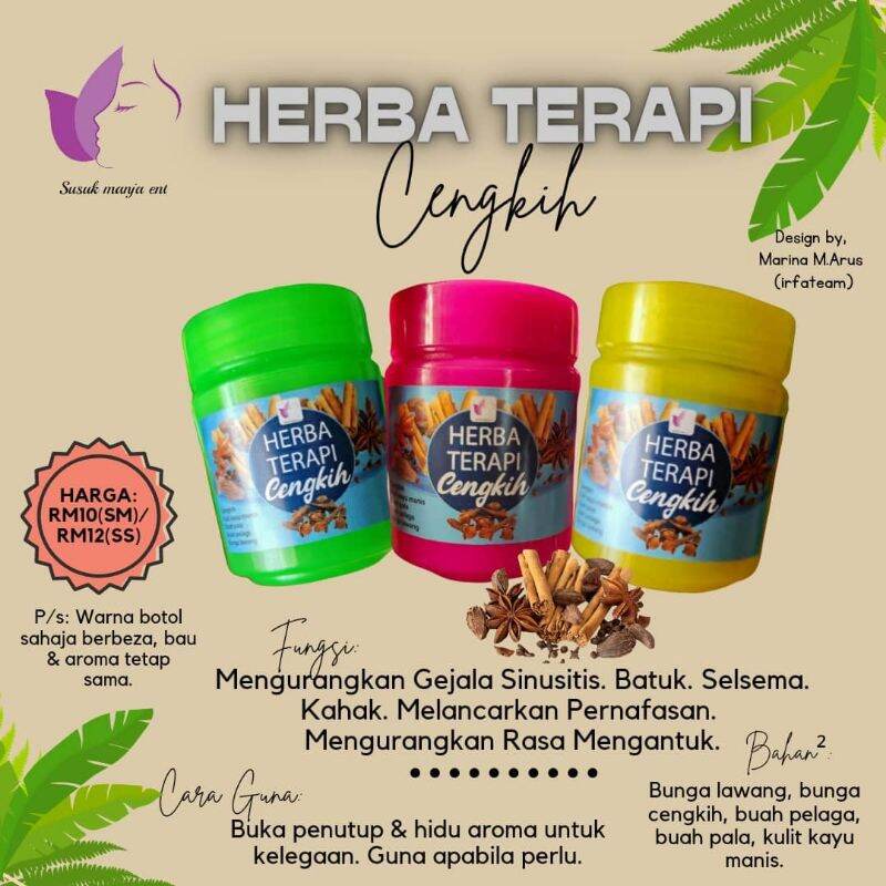 Herba terapi cengkih hidung tersumbat | Lazada