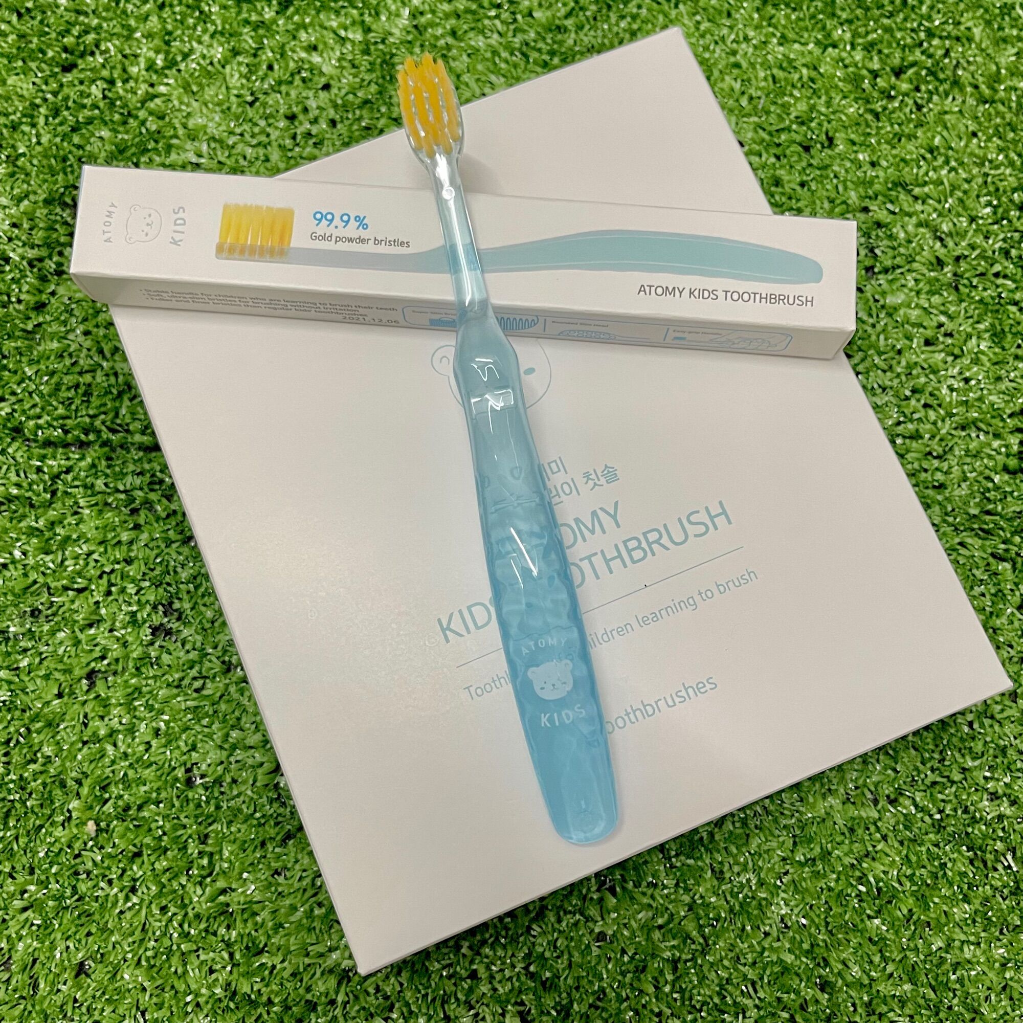 Atomy Kids Toothbrush 艾多美儿童黄金奈米牙刷 玛卡龙色系 | Lazada