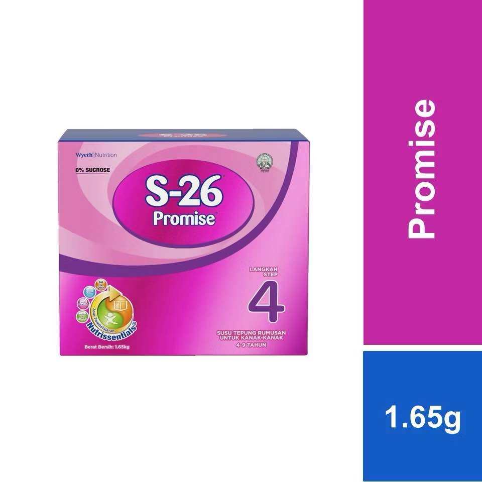 S26 Promise Step 4 Milk Powder (550g/1.1kg/1.65kg) | Lazada