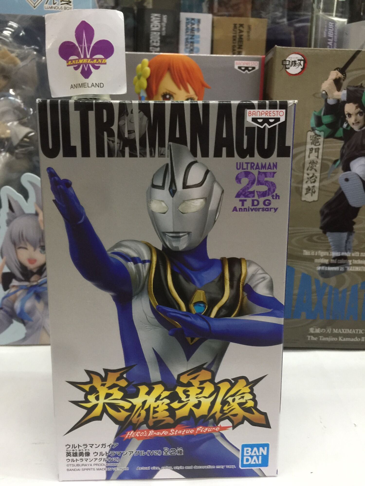 Banpresto Hero‘s Brave Statue Figure Ultraman Agul V2 | Lazada