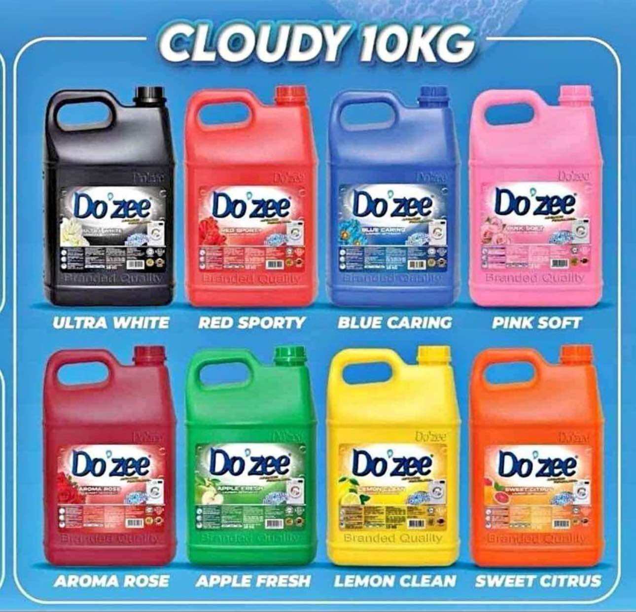 DOZEE DETERGENT 10KG ‼️ PENGHANTARAN CEPAT‼️][SUCI BERSIH WANGI][100 ...