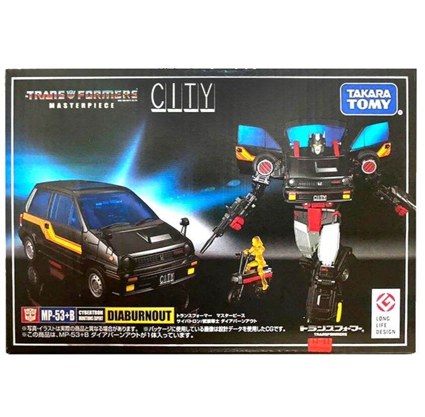 Transformers Masterpiece MP-53+B Diaburnout Burn Out MP-56 Trailbreaker ...