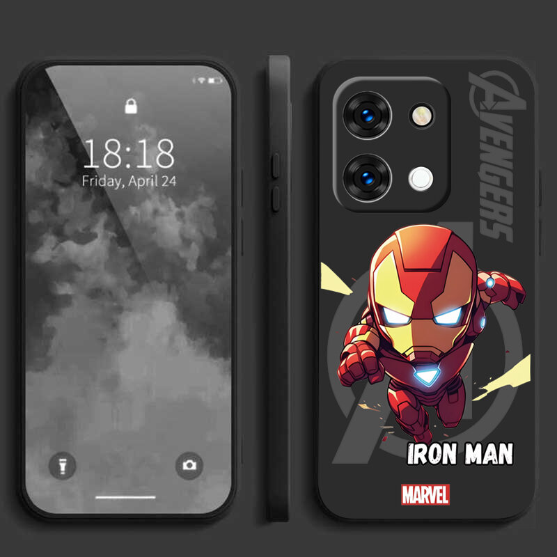 Redmi 15C Poco C85 Iron Man Silicone Soft Case Funny Design Anti ...