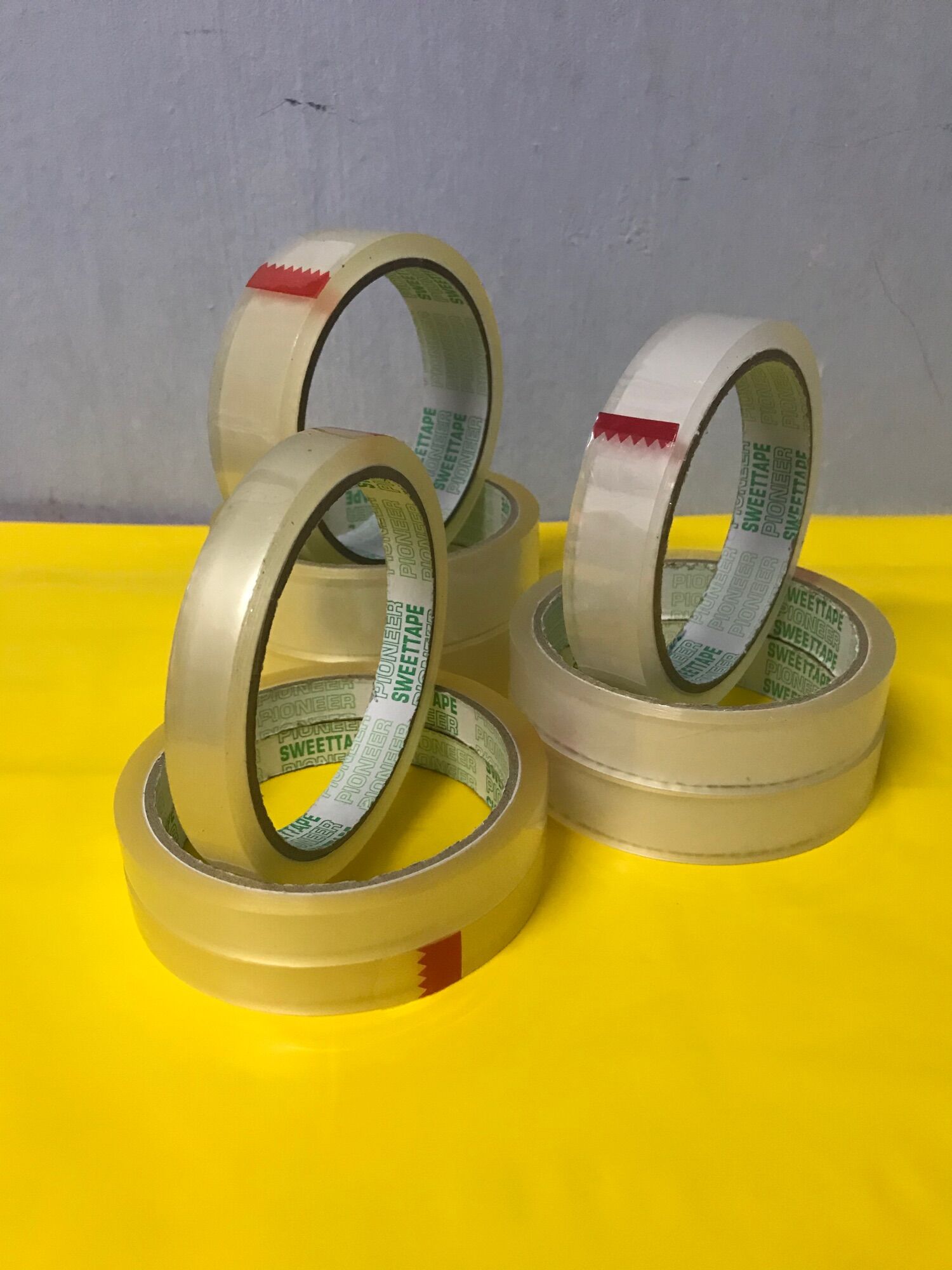 Stationery Tape / OPP Tape Clear 12mm / 18mm / 24mm | Lazada