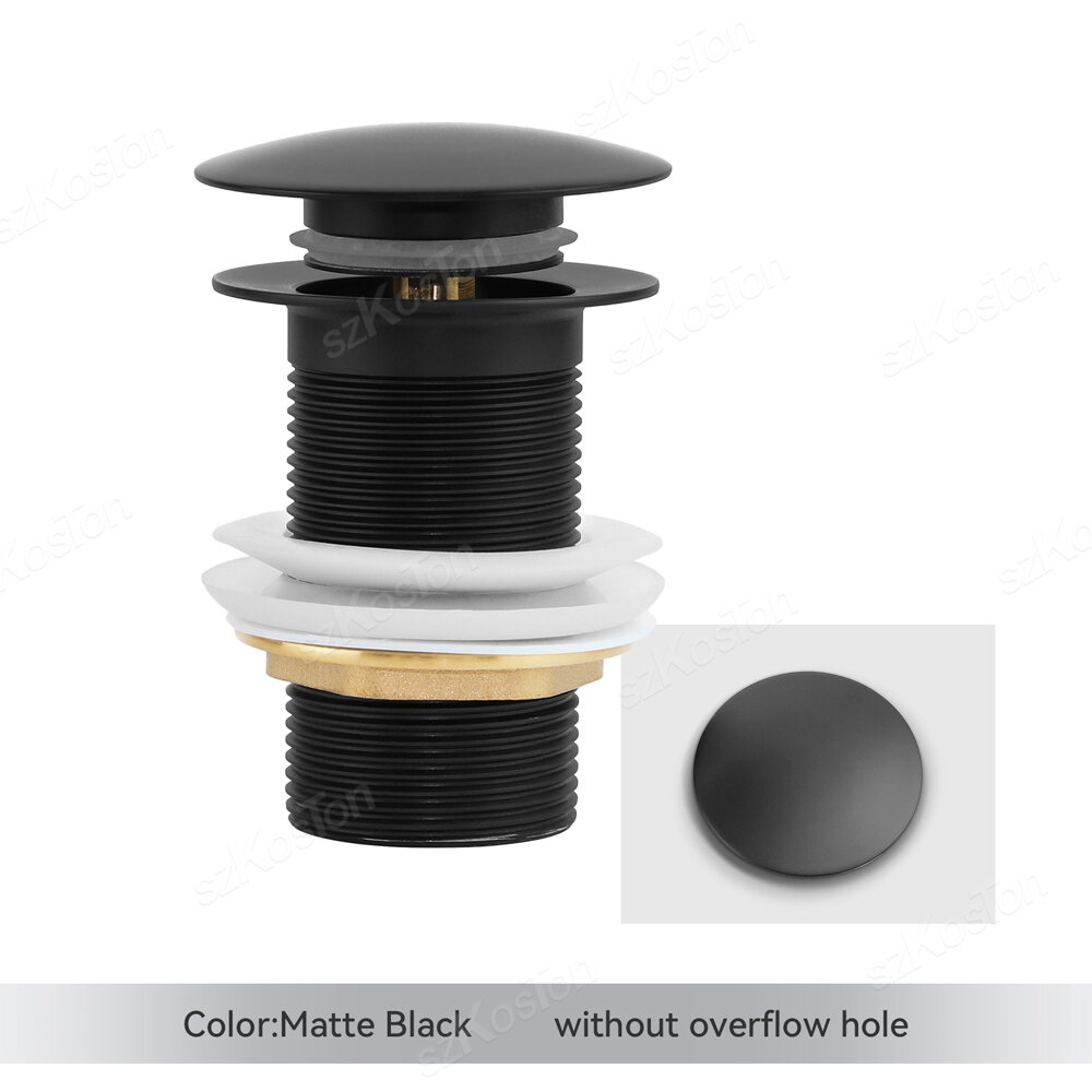 Bathroom Sink Stopper Washbasin Pop Up Drain Plug Cover Waste Pipe ...