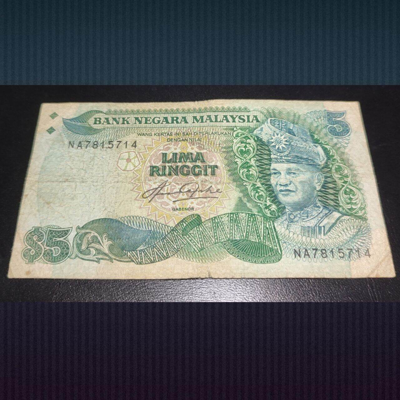 JL Antiques Malaysia Banknote RM5 Siri 5 Aziz Taha Limited Stock Jumlah Terhad Di Pasaran | Lazada
