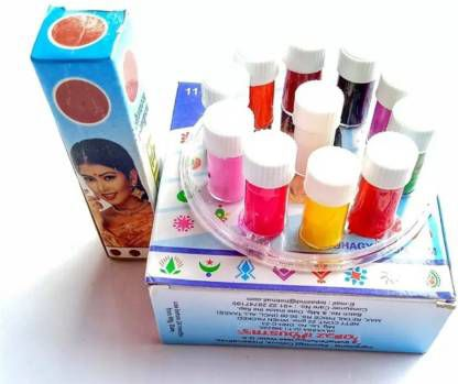 WATER BINDI 11 COLOUR | Lazada