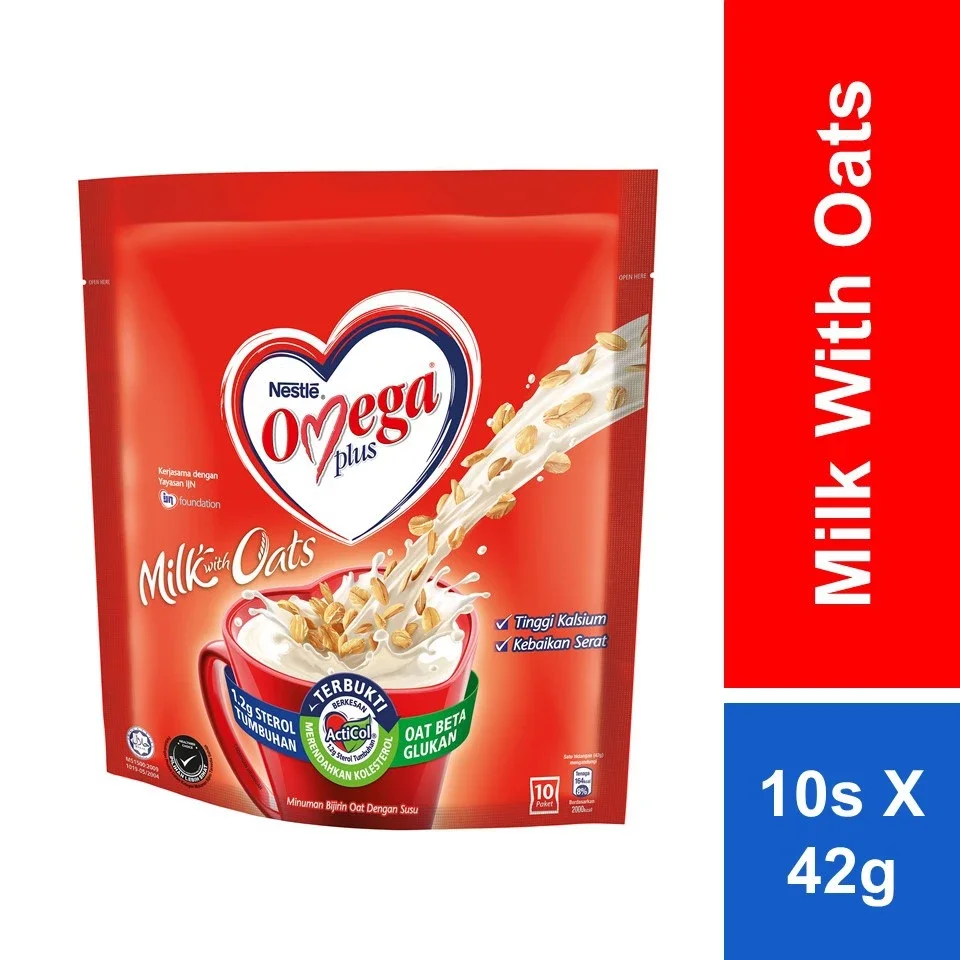 Nestle Omega Plus with Oats 42g × 10s | Lazada