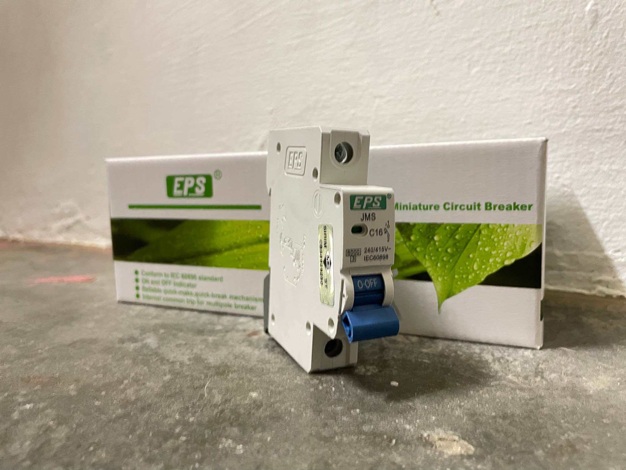 EPS 1 Pole 10Amp 16Amp 20Amp 32Amp Miniature Circuit Breaker( MCB ...