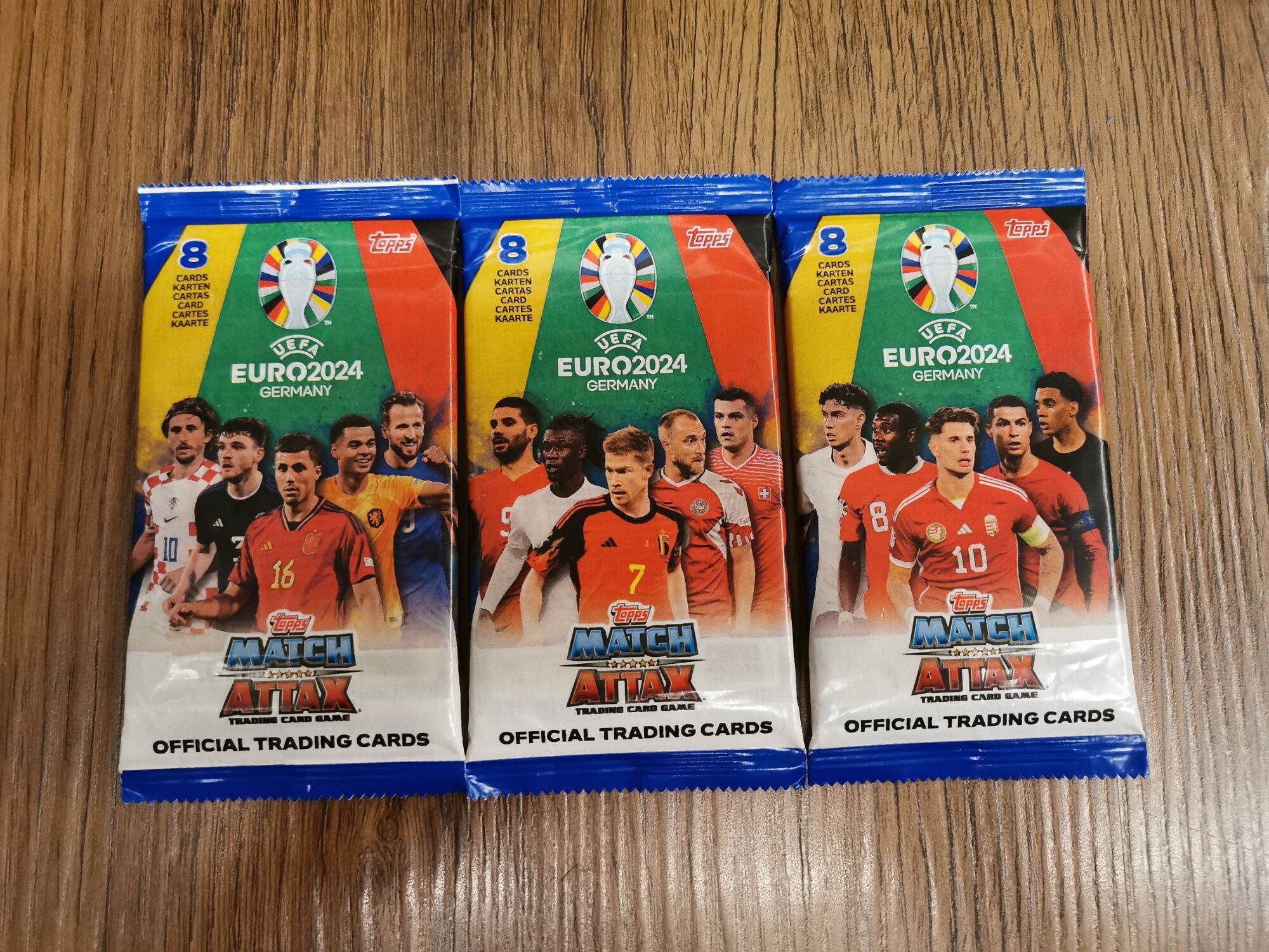 Topps Match Attax Euro 2024 - Individual Packet / Pack (8 cards) | Lazada