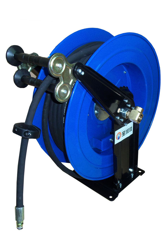 Auto-Retractable Hose Reel 30 M Industrial Spring Winding Water Drum ...