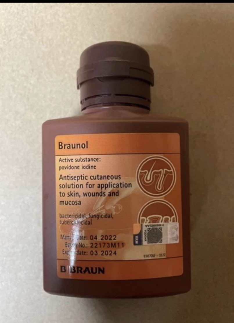 BRAUNOL 75 mg/g solution, 100 ml PROMO PRICE EXPIRED 2025 | Lazada