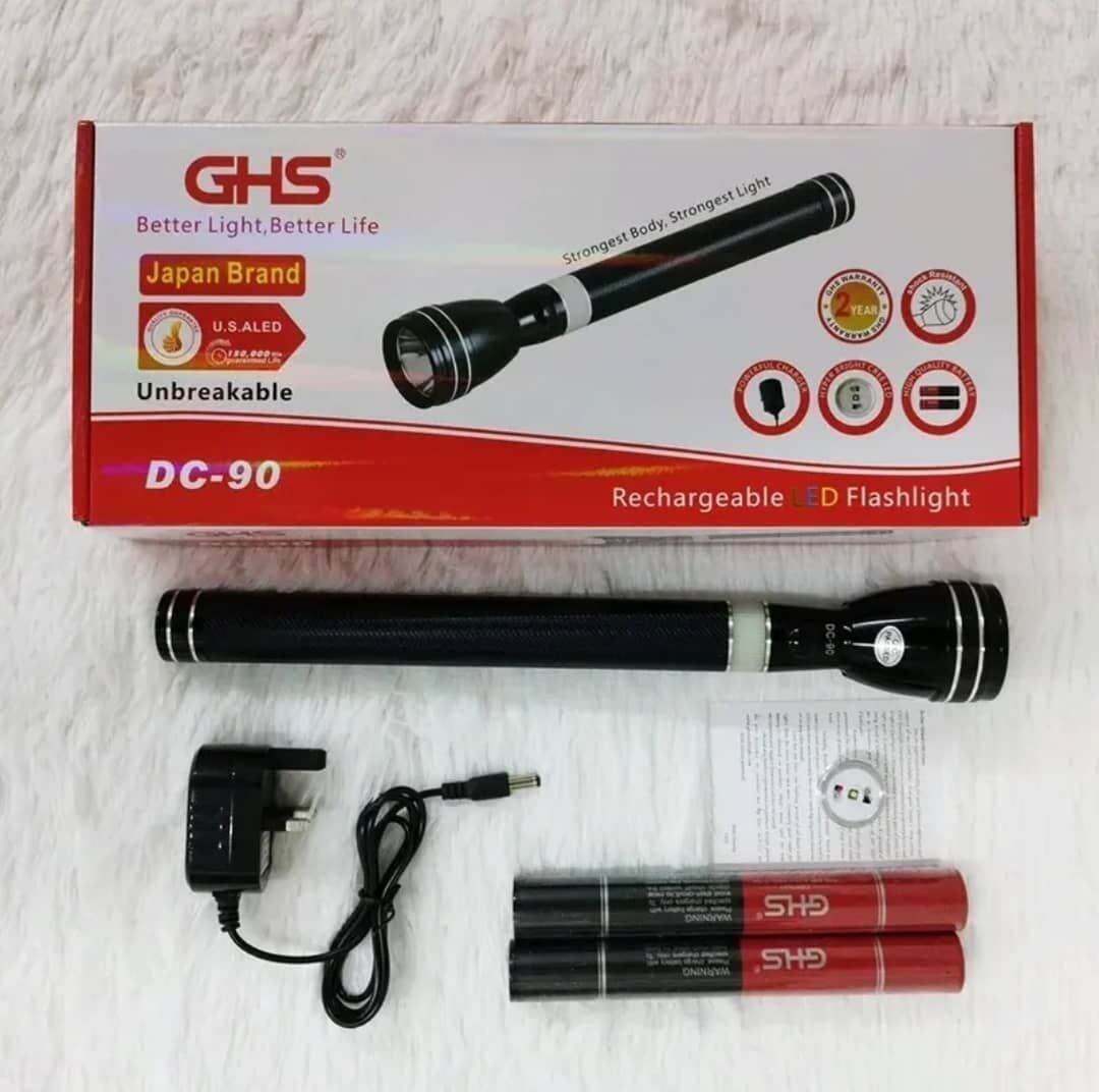 GHS Original Japane Torch Light Long Range New Version Rechargeable ...