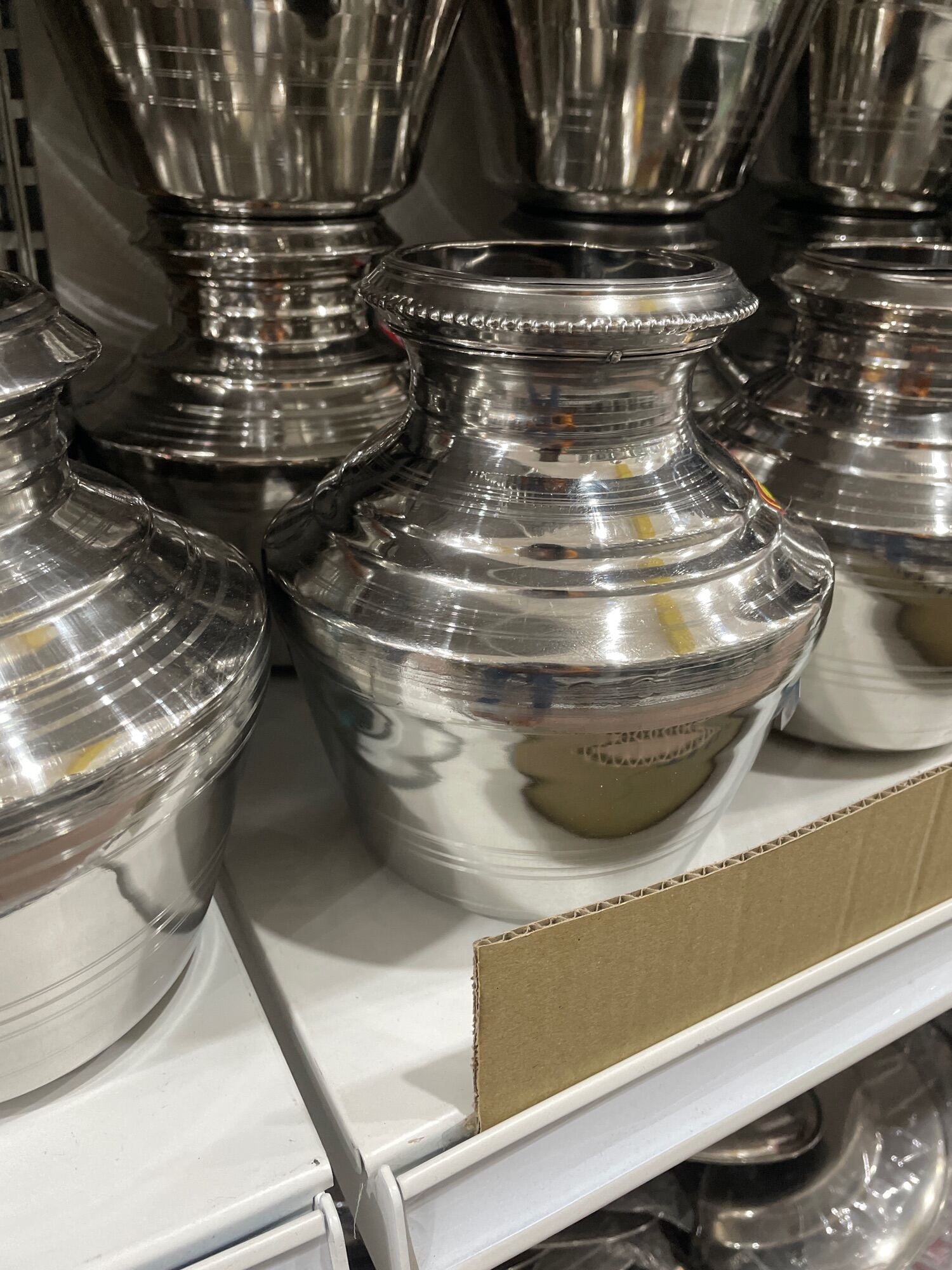 Stainless steel silver kudam / kalasa | Lazada