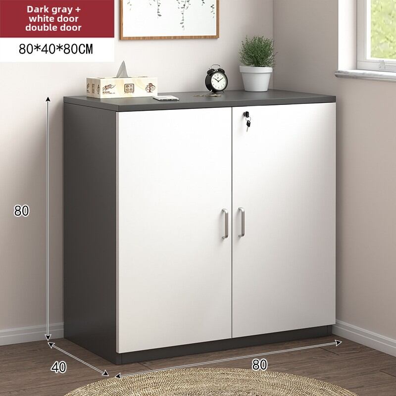 Modern Simple Kitchen Dining Room Cabinet with Drawer Lock Storage ...