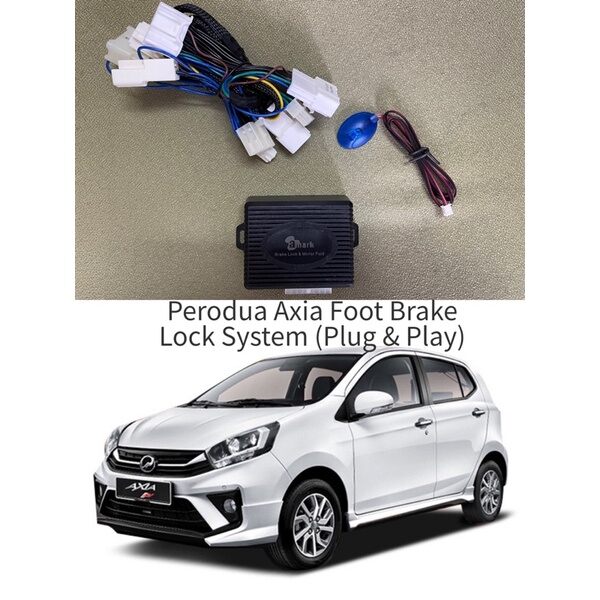 Perodua Axia 2017-2020 Foot brake lock system | Lazada