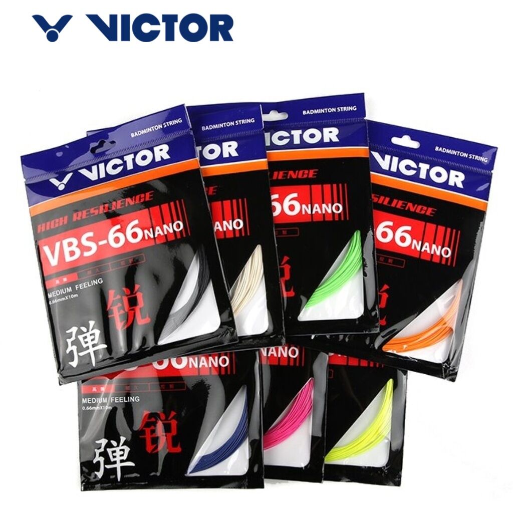 [ORIGINAL]VICTOR BADMINTON RACKET STRING VBS 66 NANO LZJ USE | Lazada
