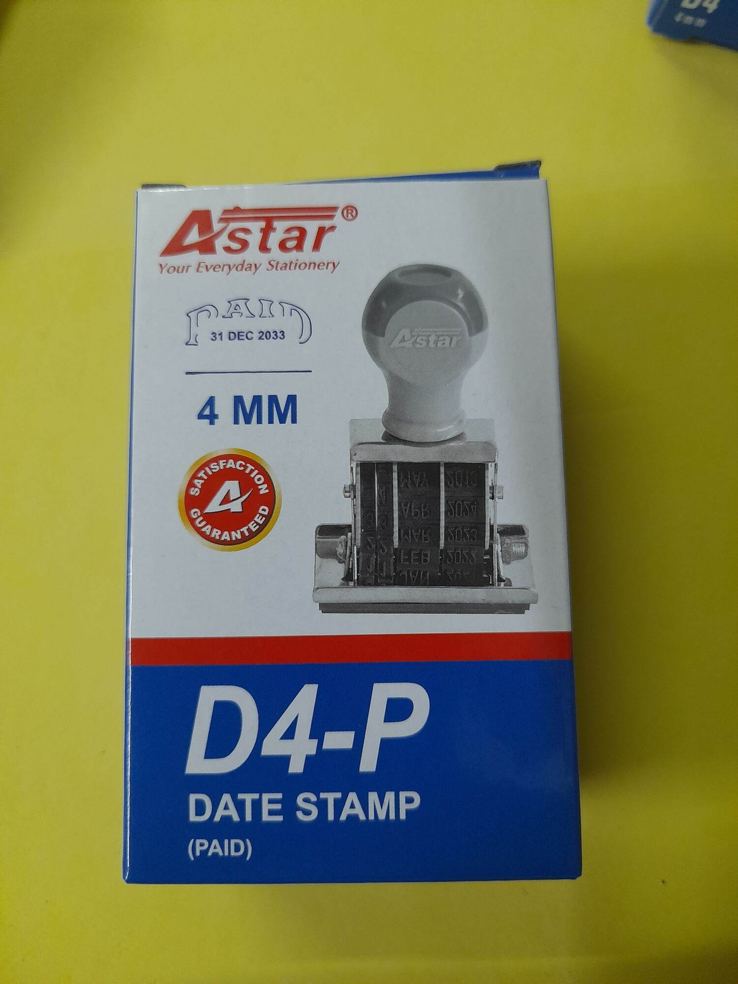 Astar date chop/chop tarikh (3mm/4mm/5mm/paid/received) | Lazada
