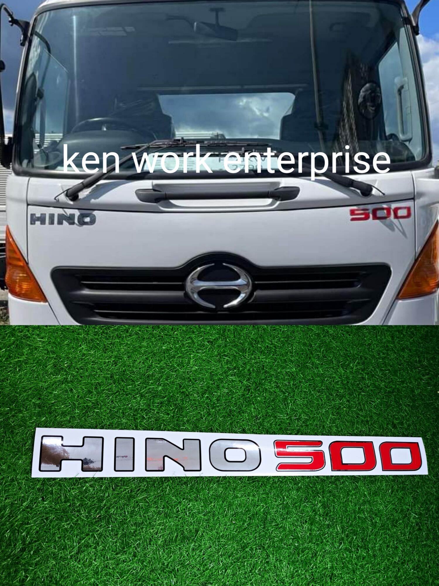 Sticker HINO 500 (computer cutting) | Lazada
