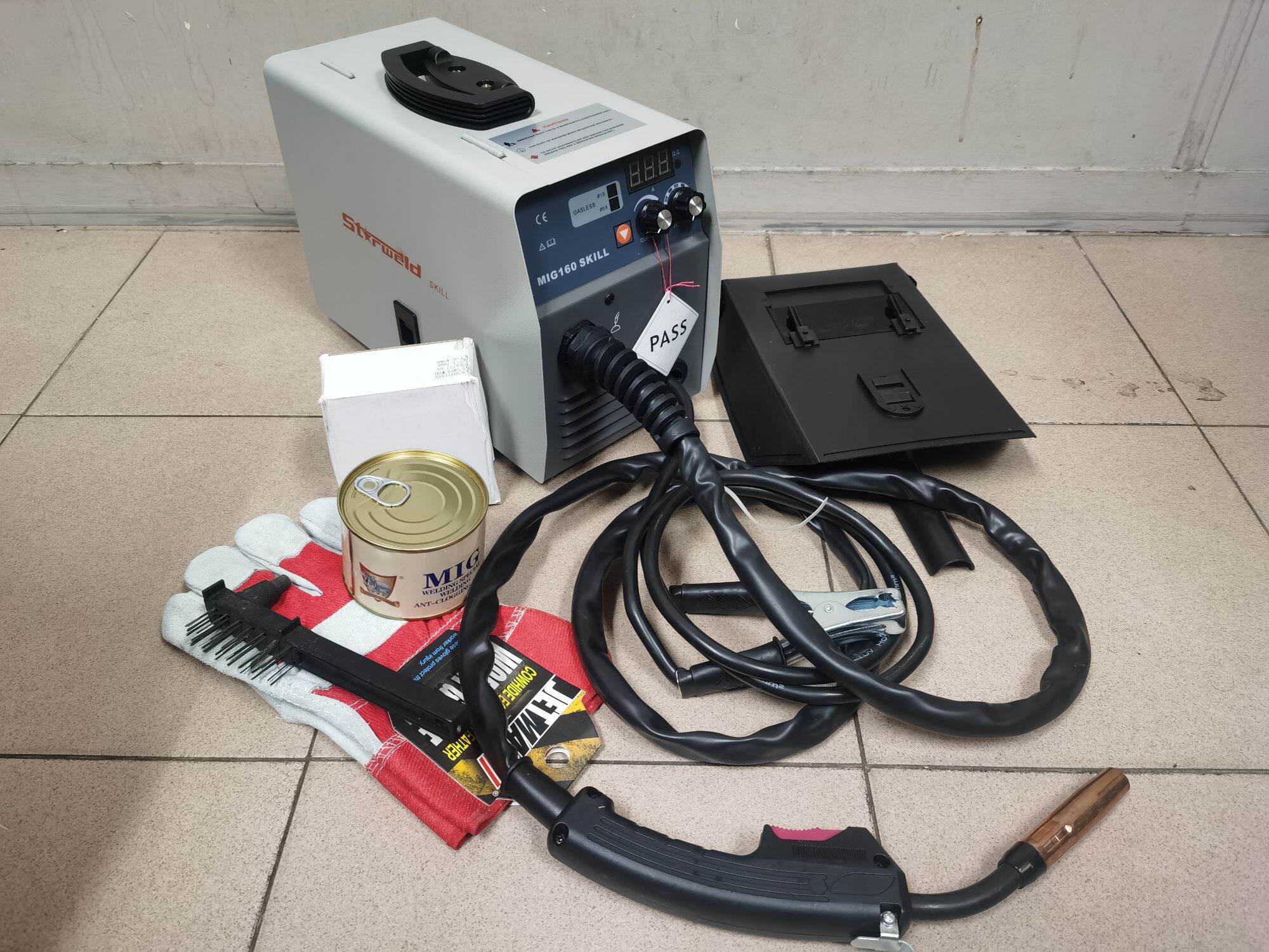 STARWELD MIG160 SKILL Gasless MIG Welding Machine Mesin Welding Tanpa ...