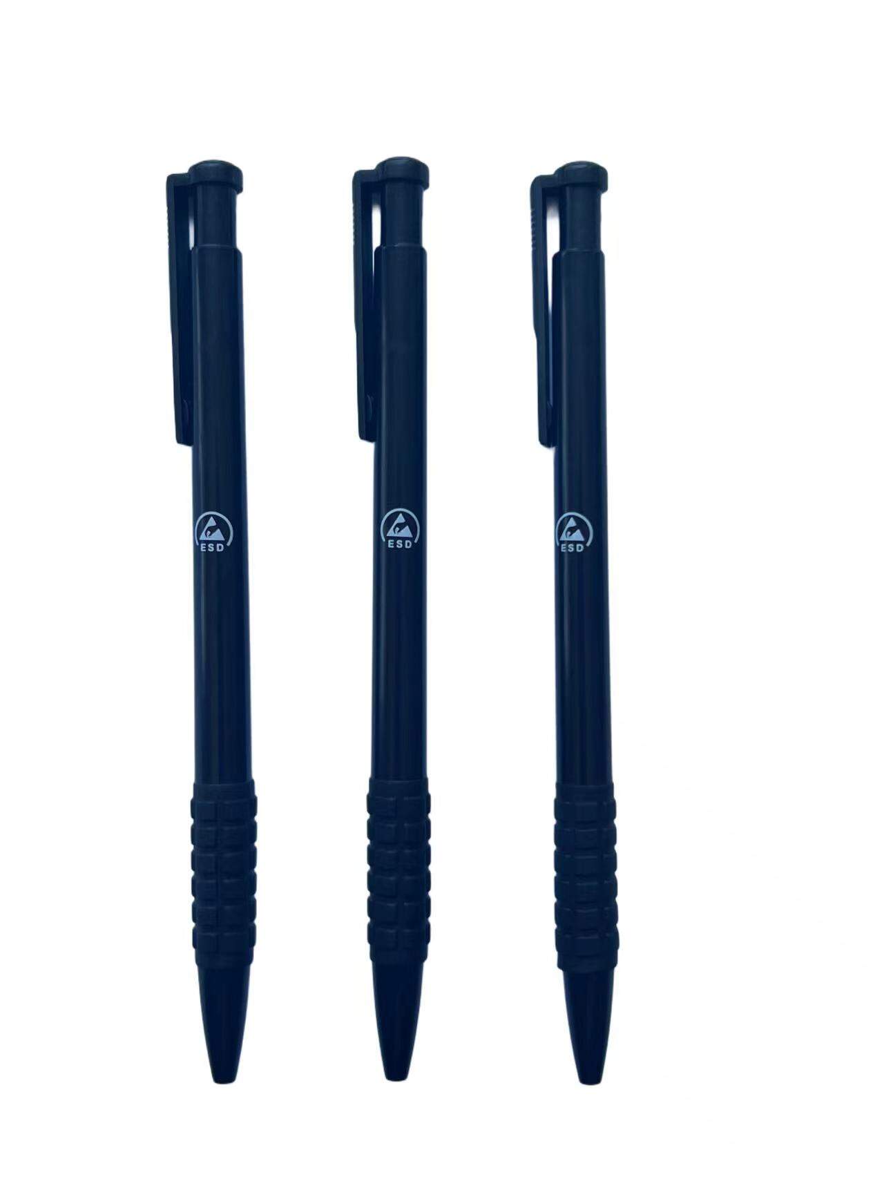 Dust-Free Blue Anti-Static Pure Writing Pen ESD Static round Ballpoint ...
