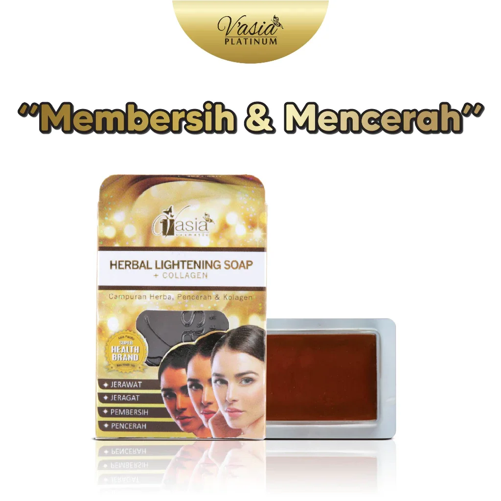 KEBAIKAN HERBAL LIGHTENING SOAP + COLLAGEN V’ASIA | Lazada