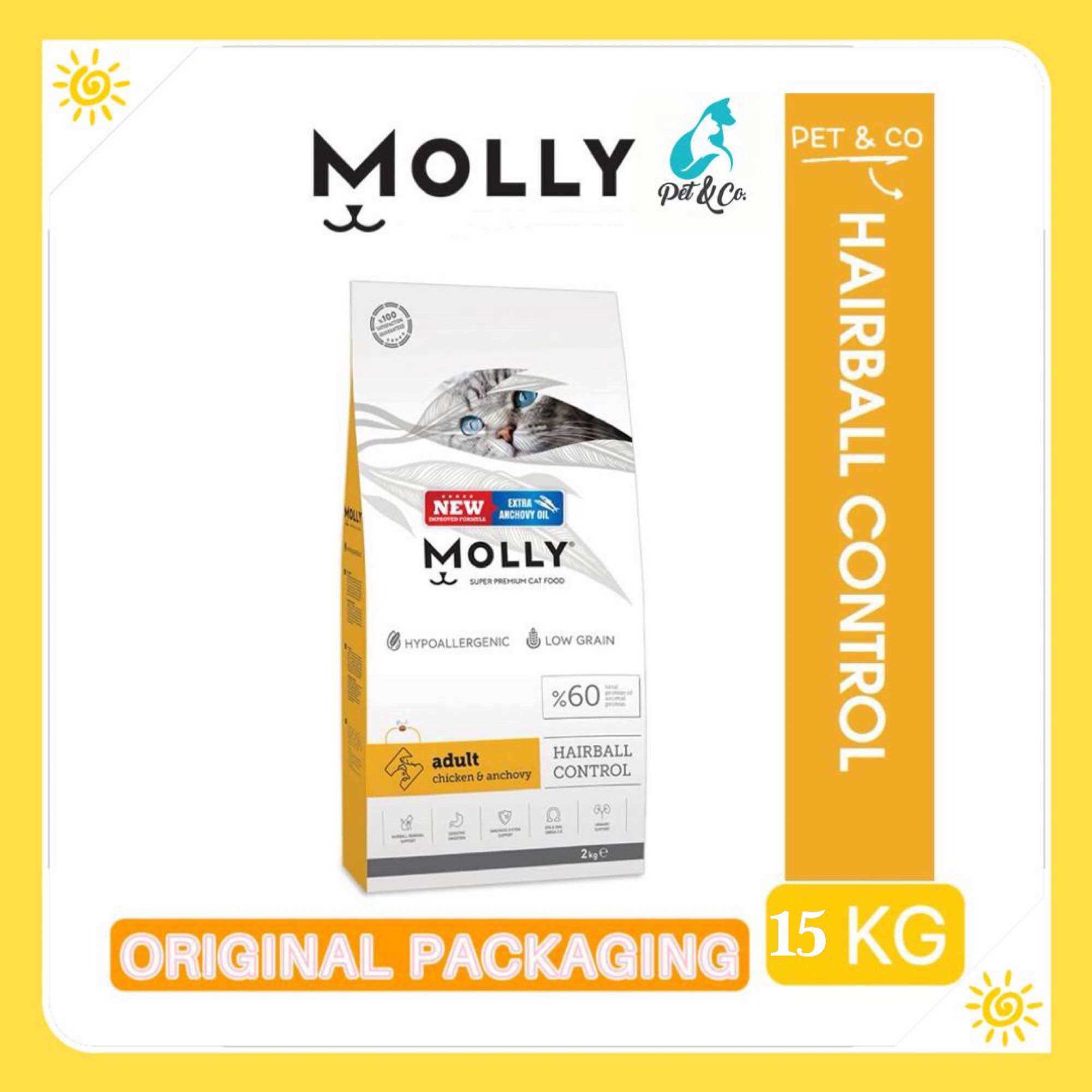 MOLLY CAT DRY FOOD 15KG (100% ORIGINAL PACKAGING) | Lazada