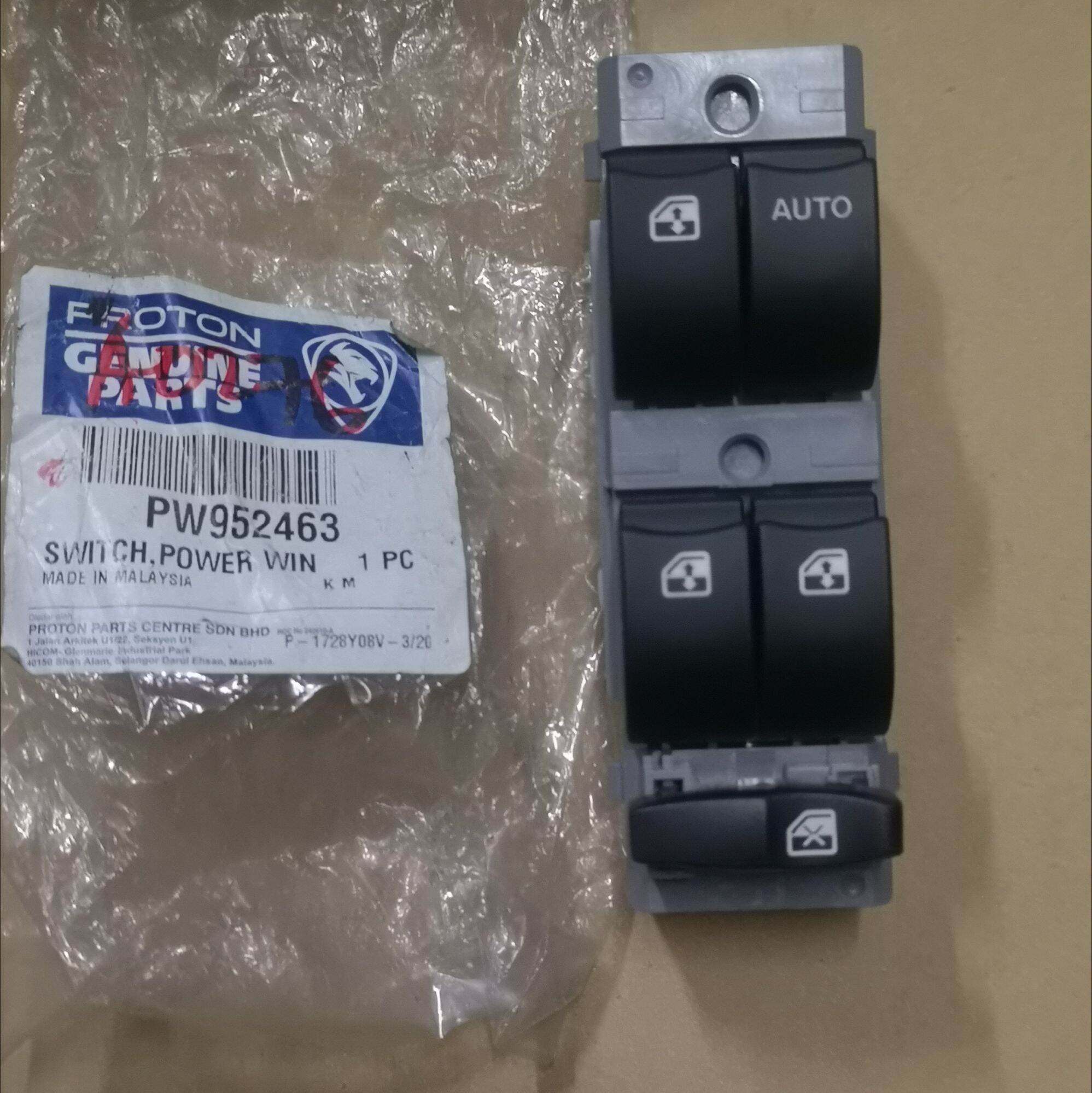 Proton Iriz, Persona vvt Power Window Main Switch | Lazada