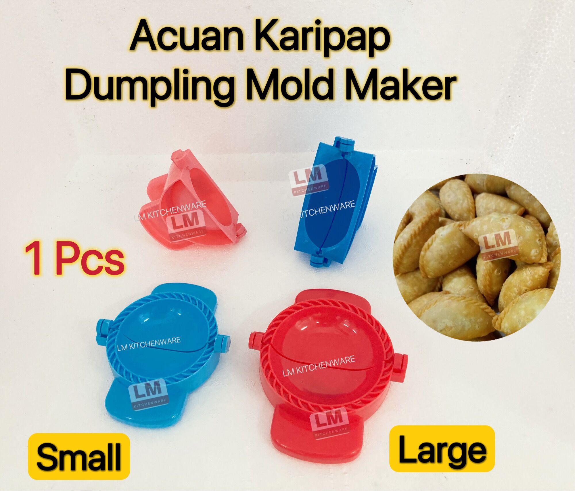ACUAN KARIPAP / CURRY PUFF MOULD / KARIPAP MAKER / DUMPLING MOLD MAKER ...