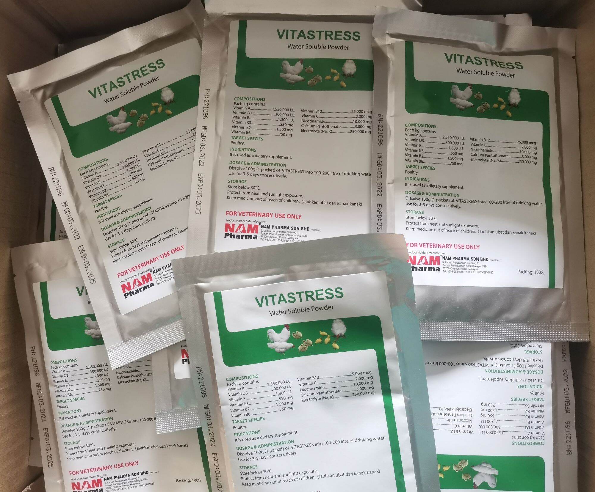 VITASTRESS VITAMIN+ANTI STRESS+ELECTROLYTE | Lazada