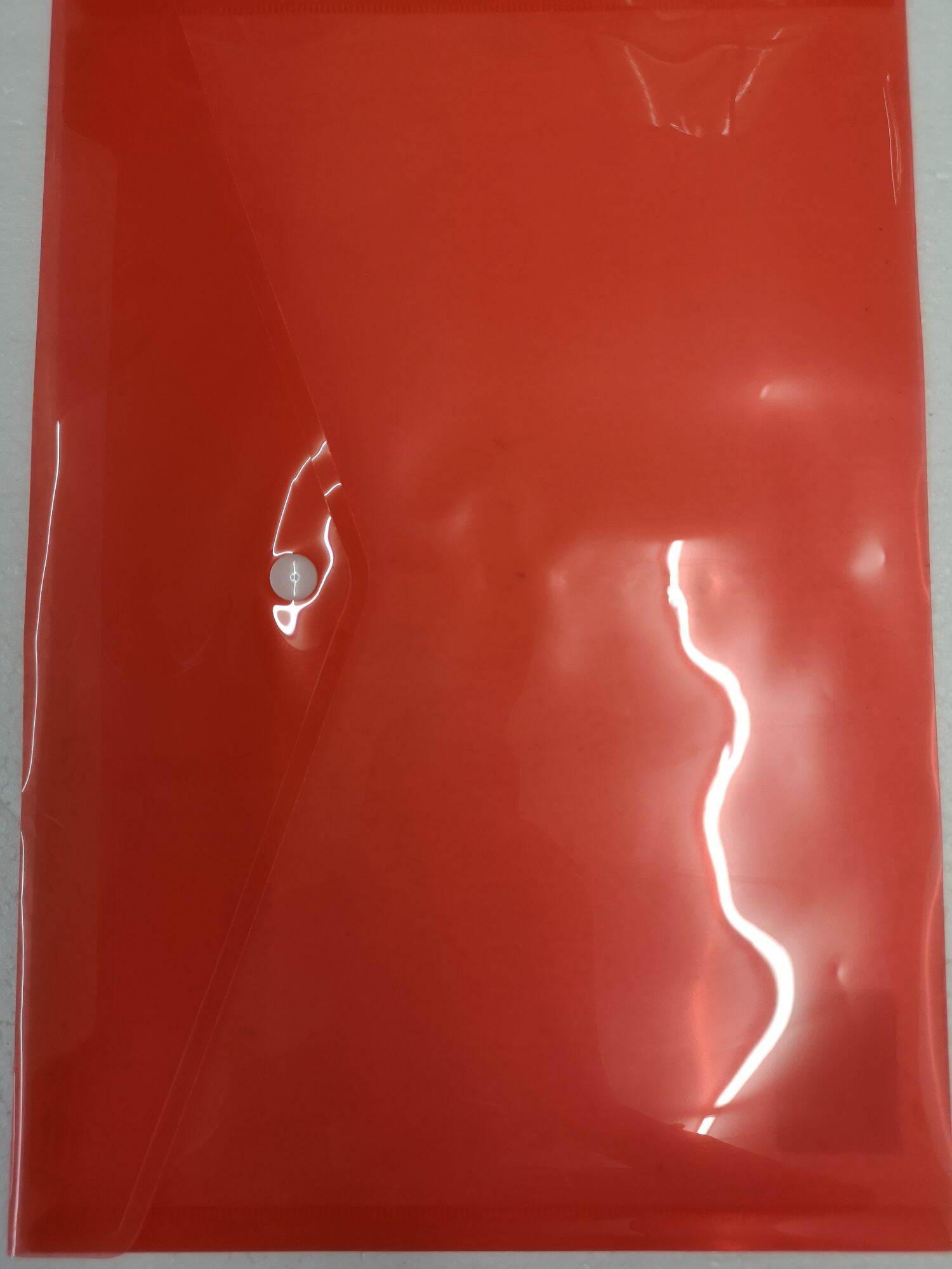Astar 18C A4 Clear PVC Button File (Pocket File) File Folder With ...