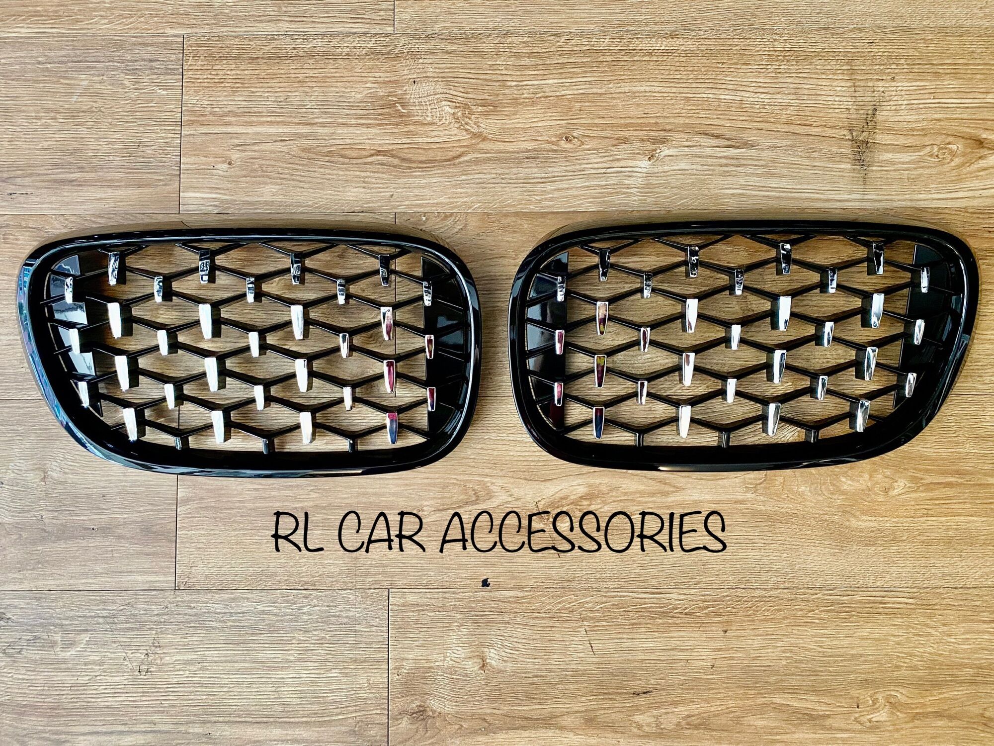 BMW 7 Series G11 G12 diamond front grill grille kidney 2017 2018 2019 ...