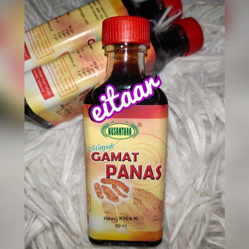 Minyak Gamat Panas NusantaraLangkawi 60ml | Lazada