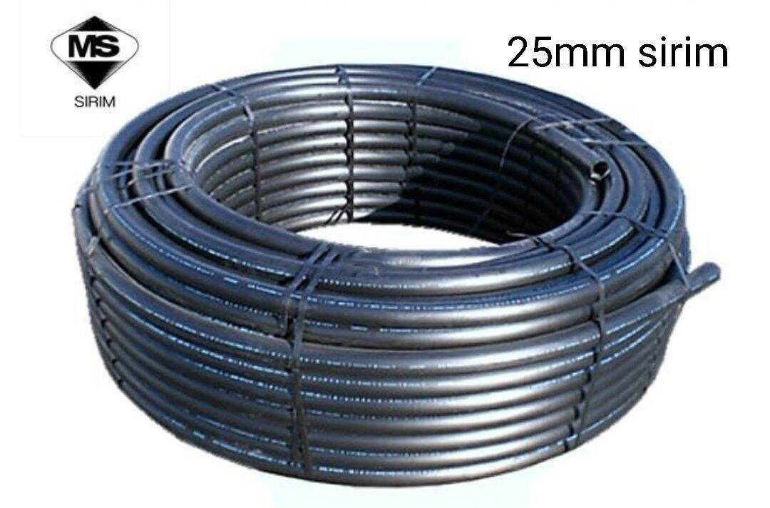 POLY PIPE 25MM SIRIM PN12.5 (BBB) & NON SIRIM 100METER | Lazada