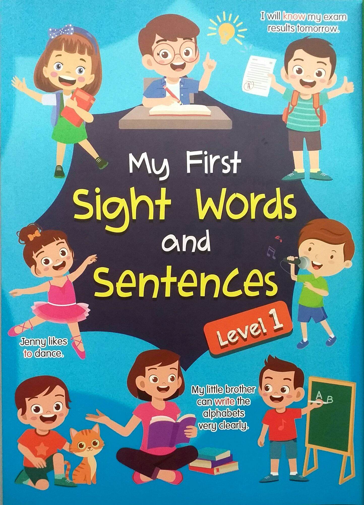 My First Sight Words & Sentences for preschool tadika prasekolah | Lazada