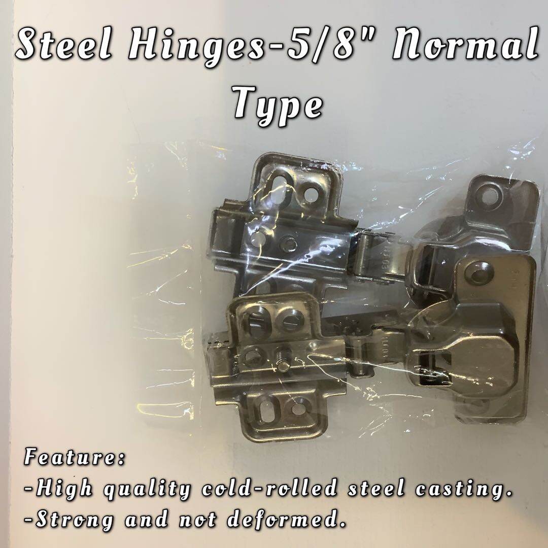 Steel Hinges-5/8" Normal Type / Heavy Duty Soft Closing Cabinet Hinges ...