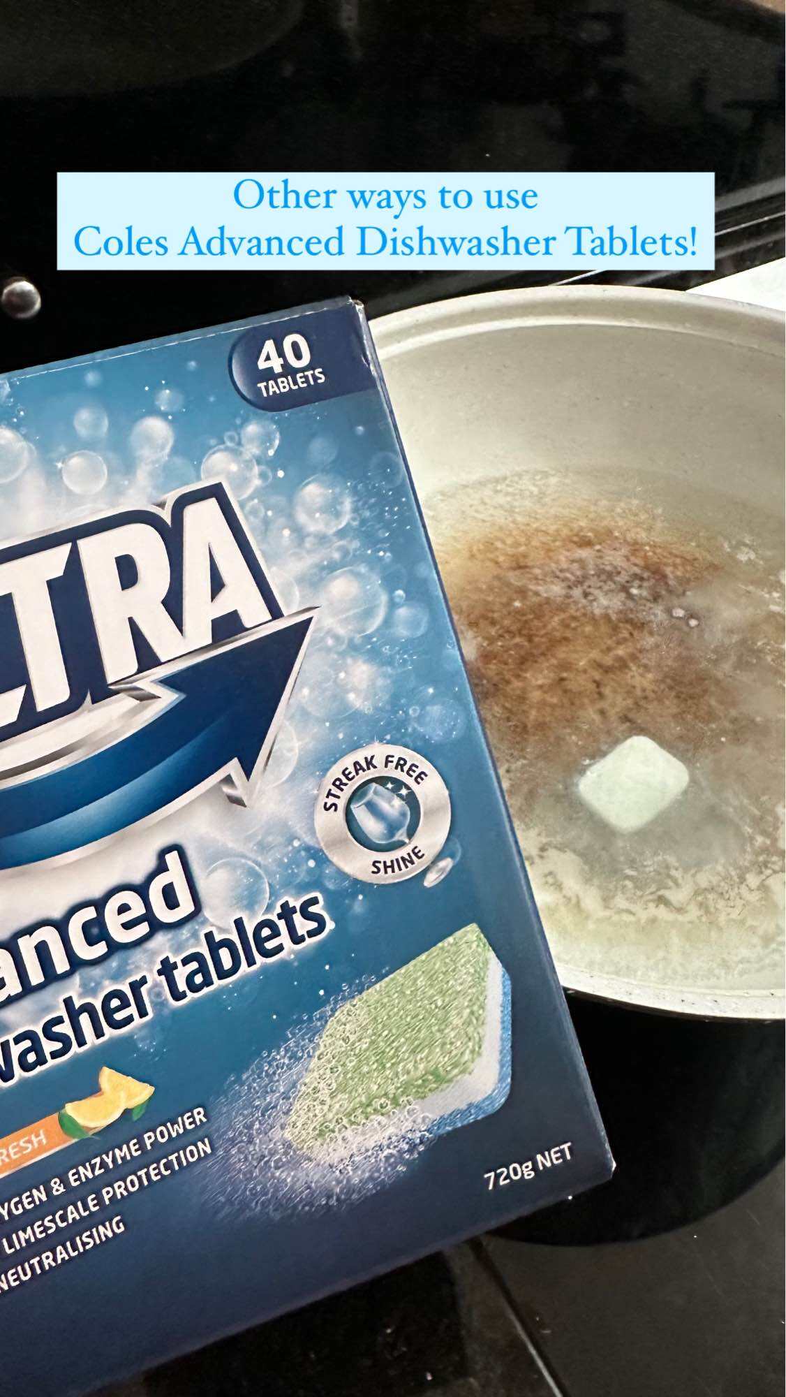 Coles Ultra Advanced Dishwasher Tablets | 40 pack | Lazada