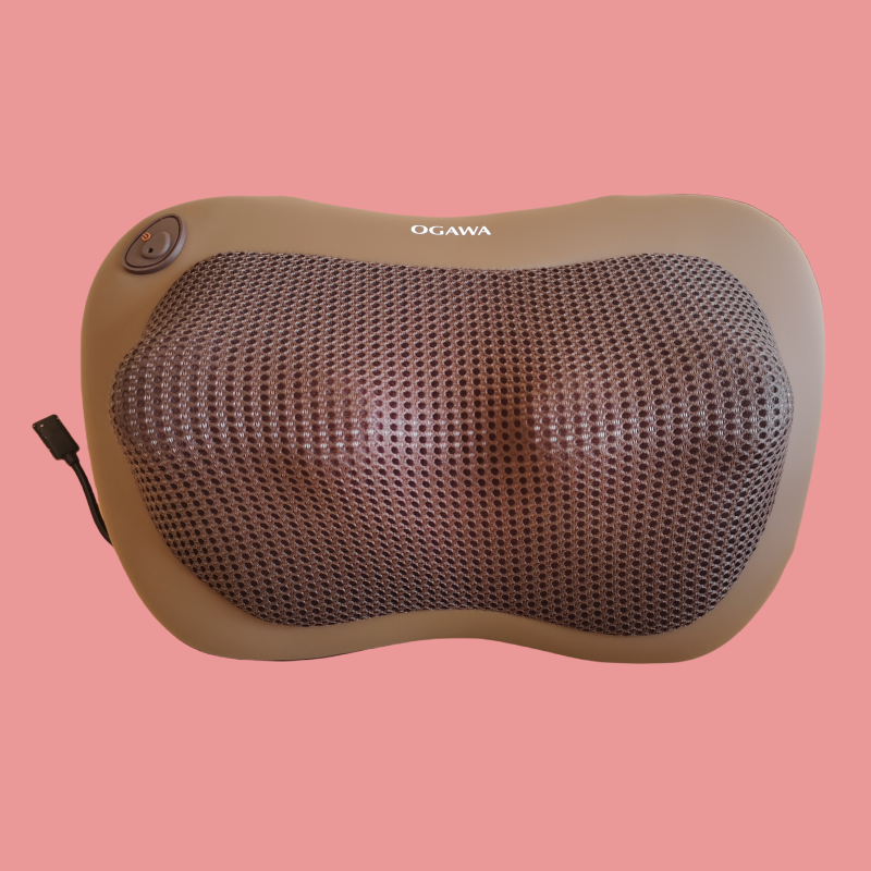 OGAWA Full Body Massager Pillow Back Support Leg Neck Waist Heat ...