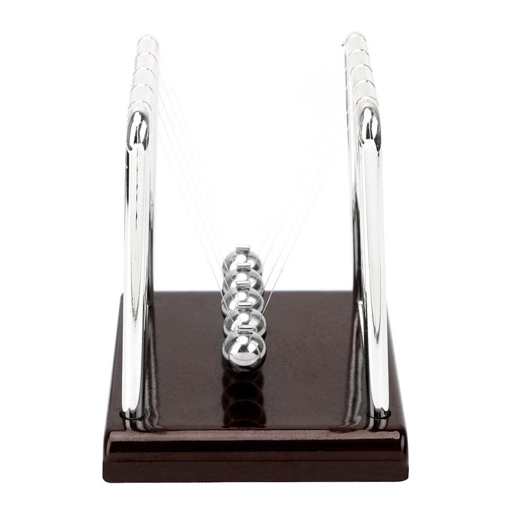 Metal Pendulum Ball Desk Table Decor Physics Science Pendulum Newton ...
