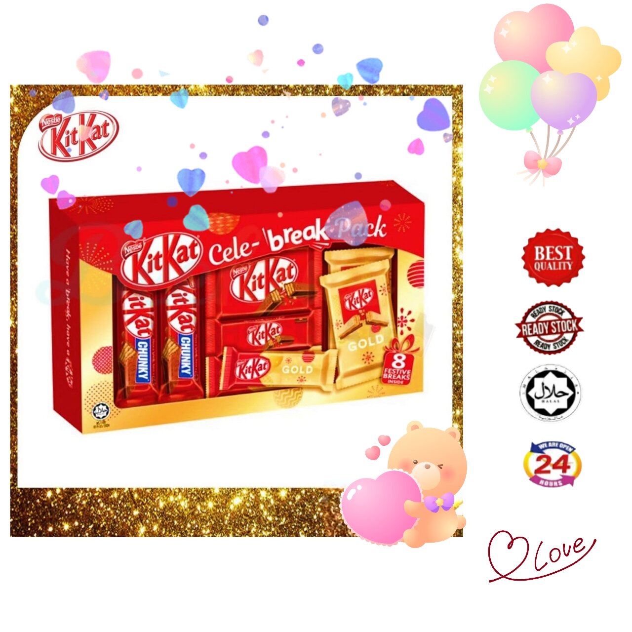 KITKAT CELE-BREAK PACK 250G | Lazada