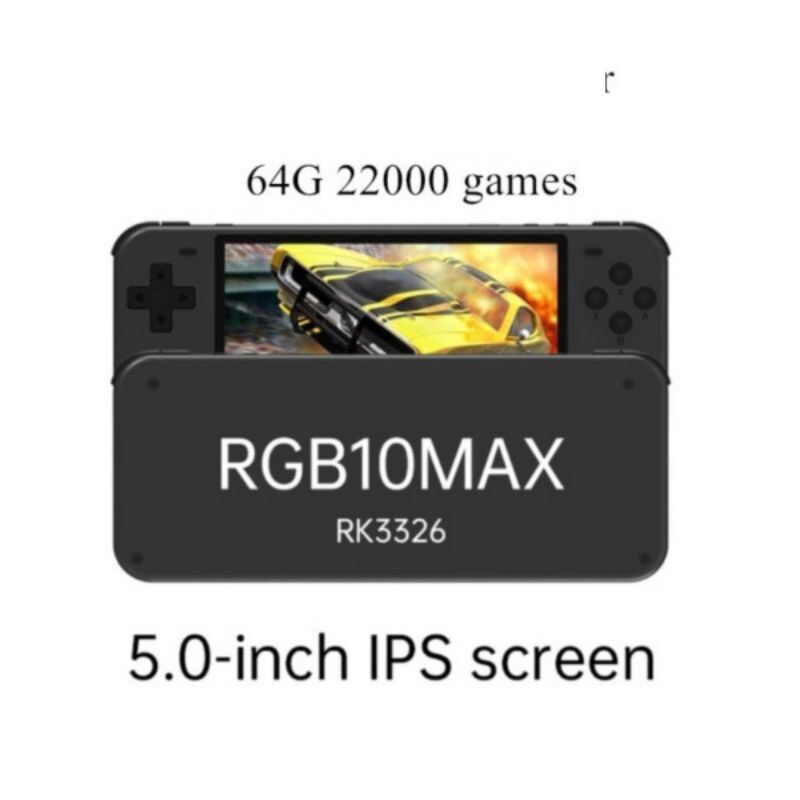 RGB10 MAX 2 powkiddy series handheld console big screen rgb10 | Lazada