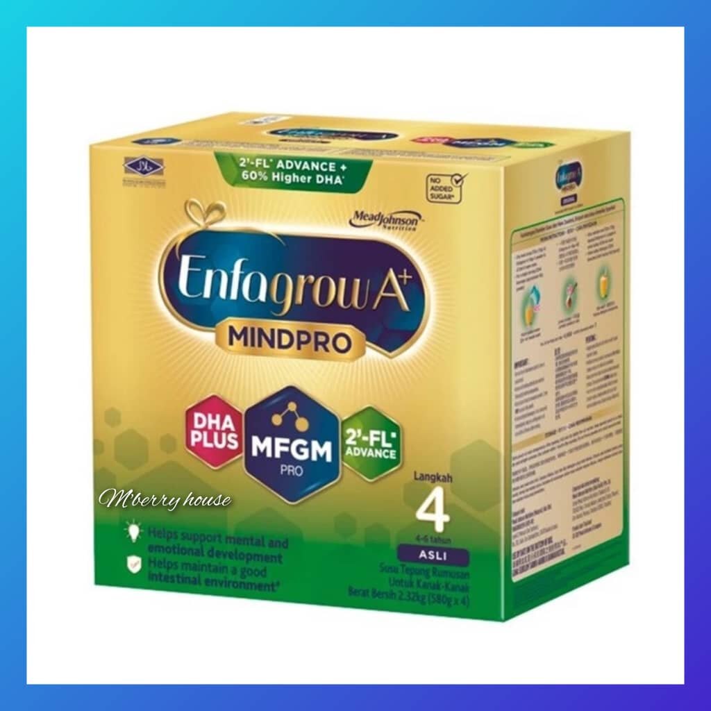 Enfagrow A+ MindPro 2FL Step 4 Asli 2.32kg (exp:9/2025) | Lazada