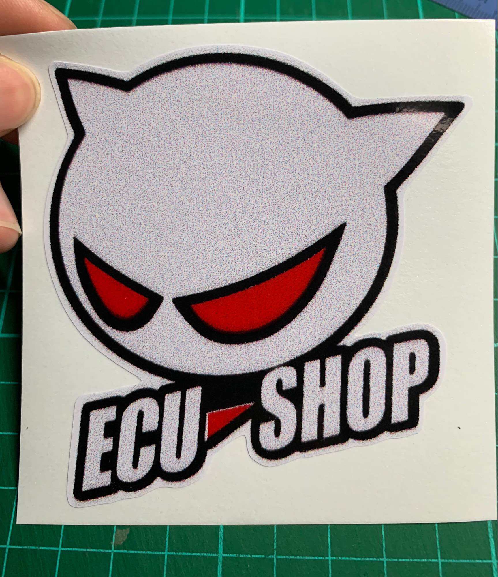 Sticker Motor ECU Shop Stiker Ecu shop | Lazada