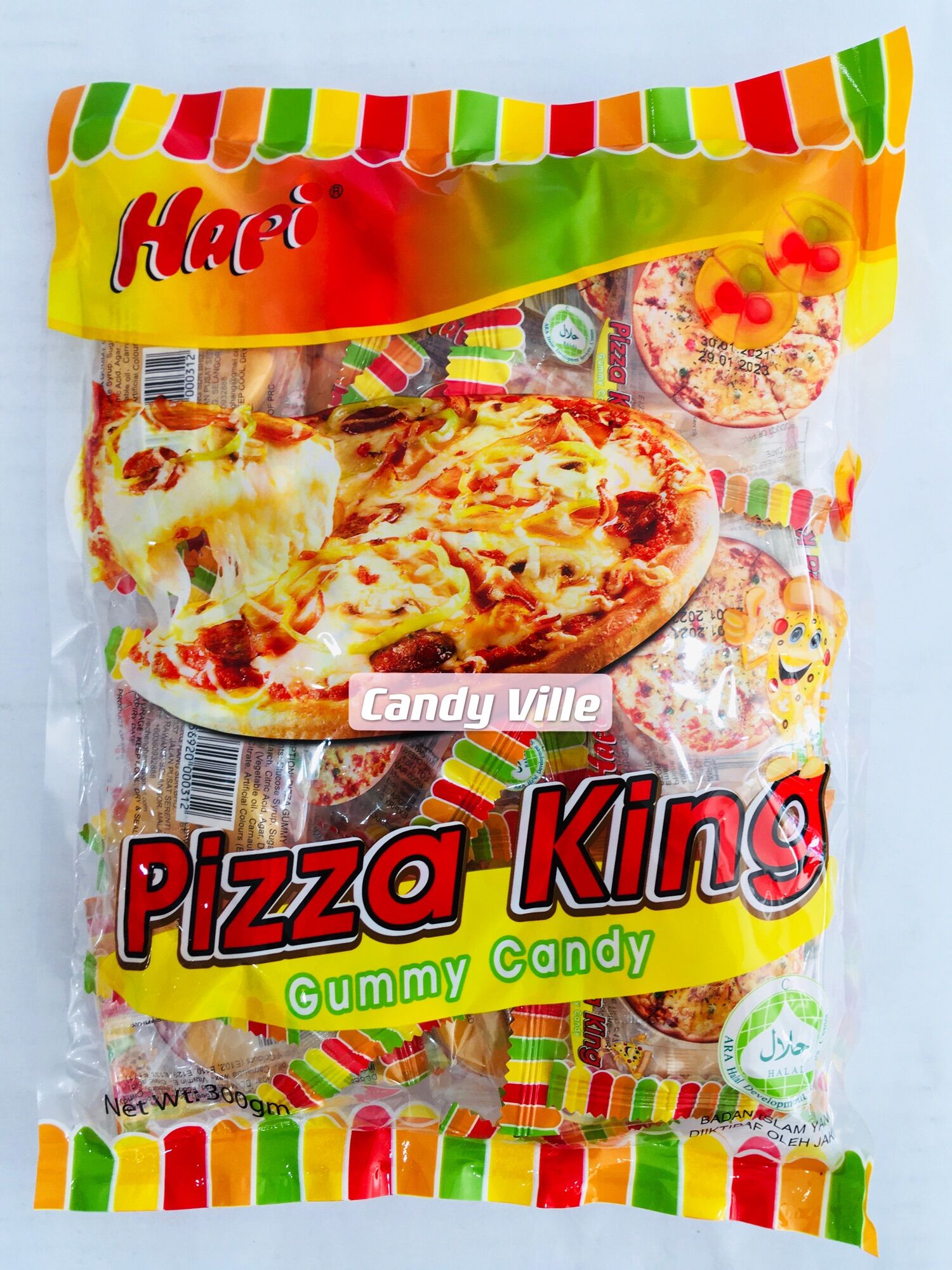 Hapi Pizza Gummy Candy 300g | Lazada