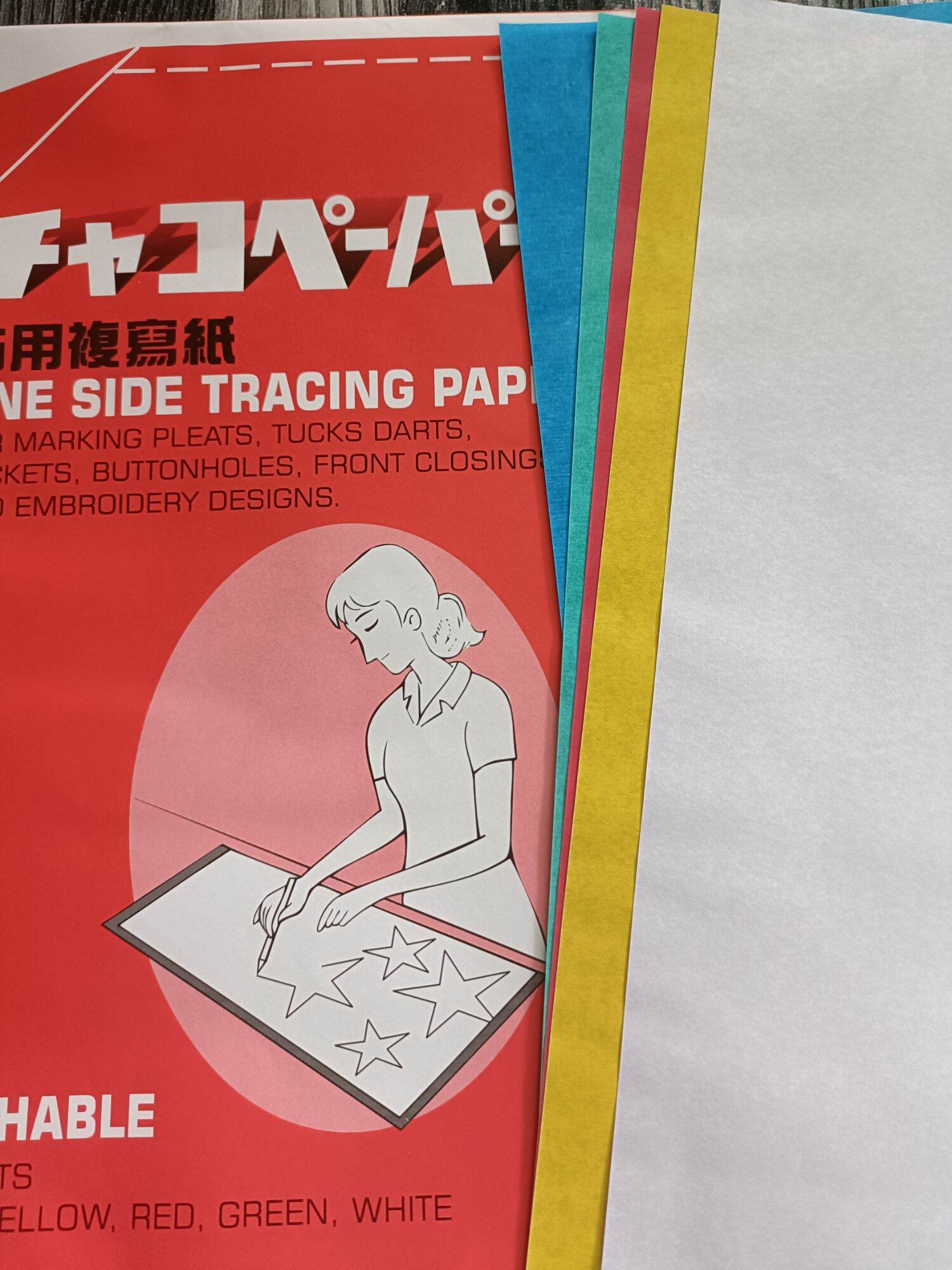 Tracing Paper/Karbon Kertas Jahitan/Carbon Paper | Lazada