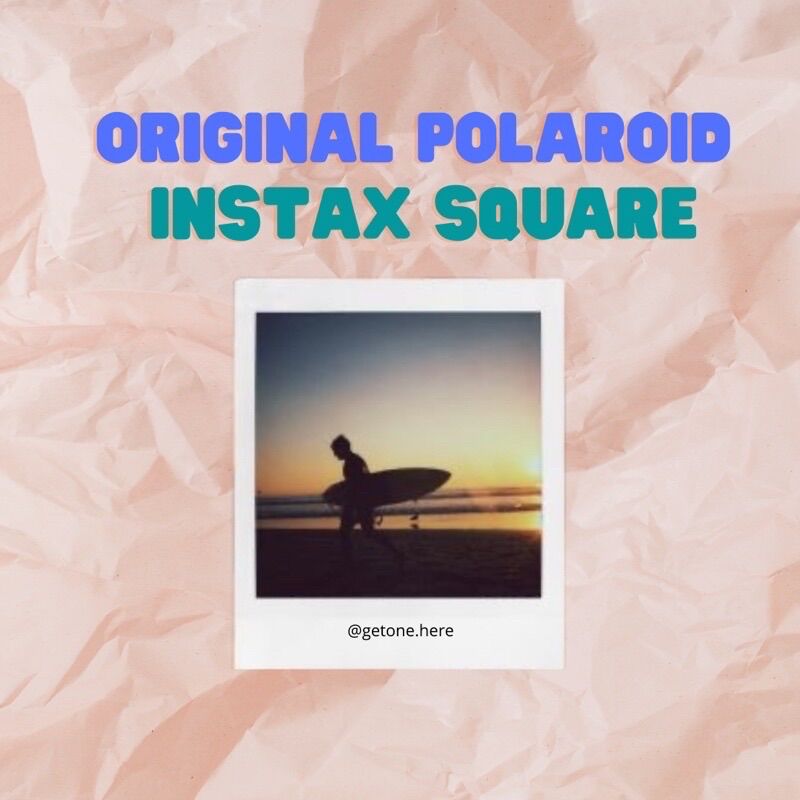 Polaroid Instax Square Printing Service | Lazada