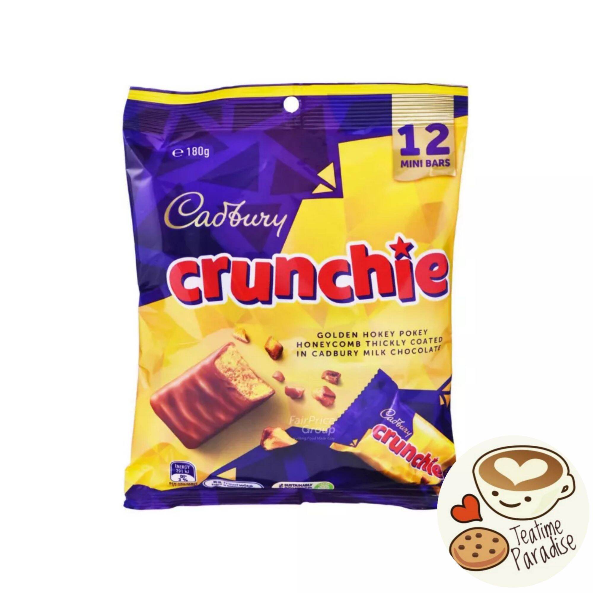 [Imported from Australia] Cadbury Crunchie 12 Mini Bars 180g | Lazada