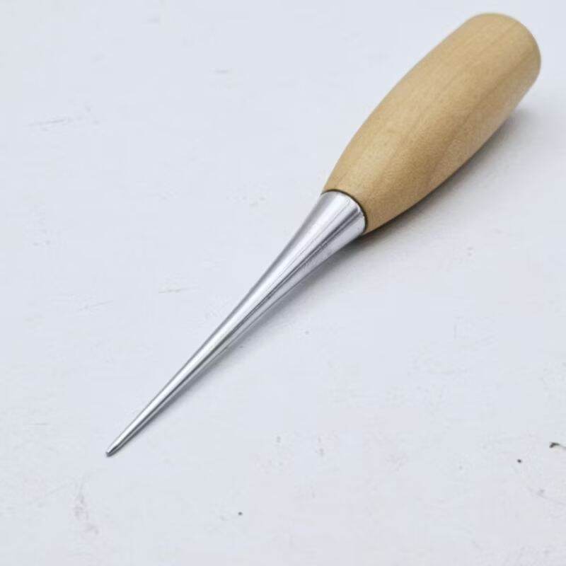 Iron Tasaki Metal Awl / Wood Shoe Awl (for makingholes on fabric ...