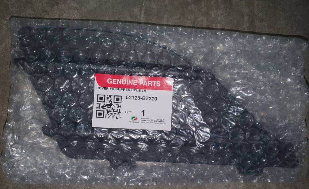 PERODUA ARUZ FRONT BUMPER LOWER GRILLE COVER / FRONT TOWING COVER 52127 ...