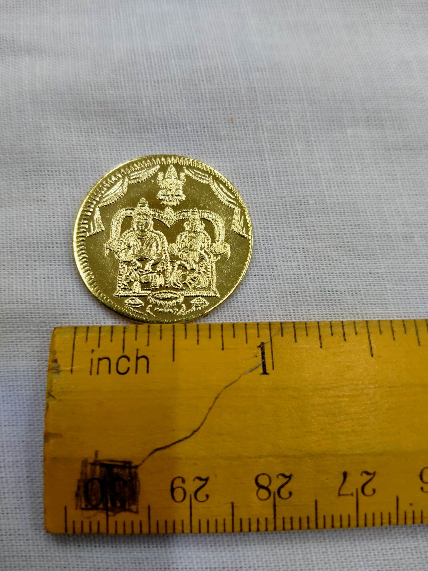 kubera Laxmi coin gold plated | Lazada